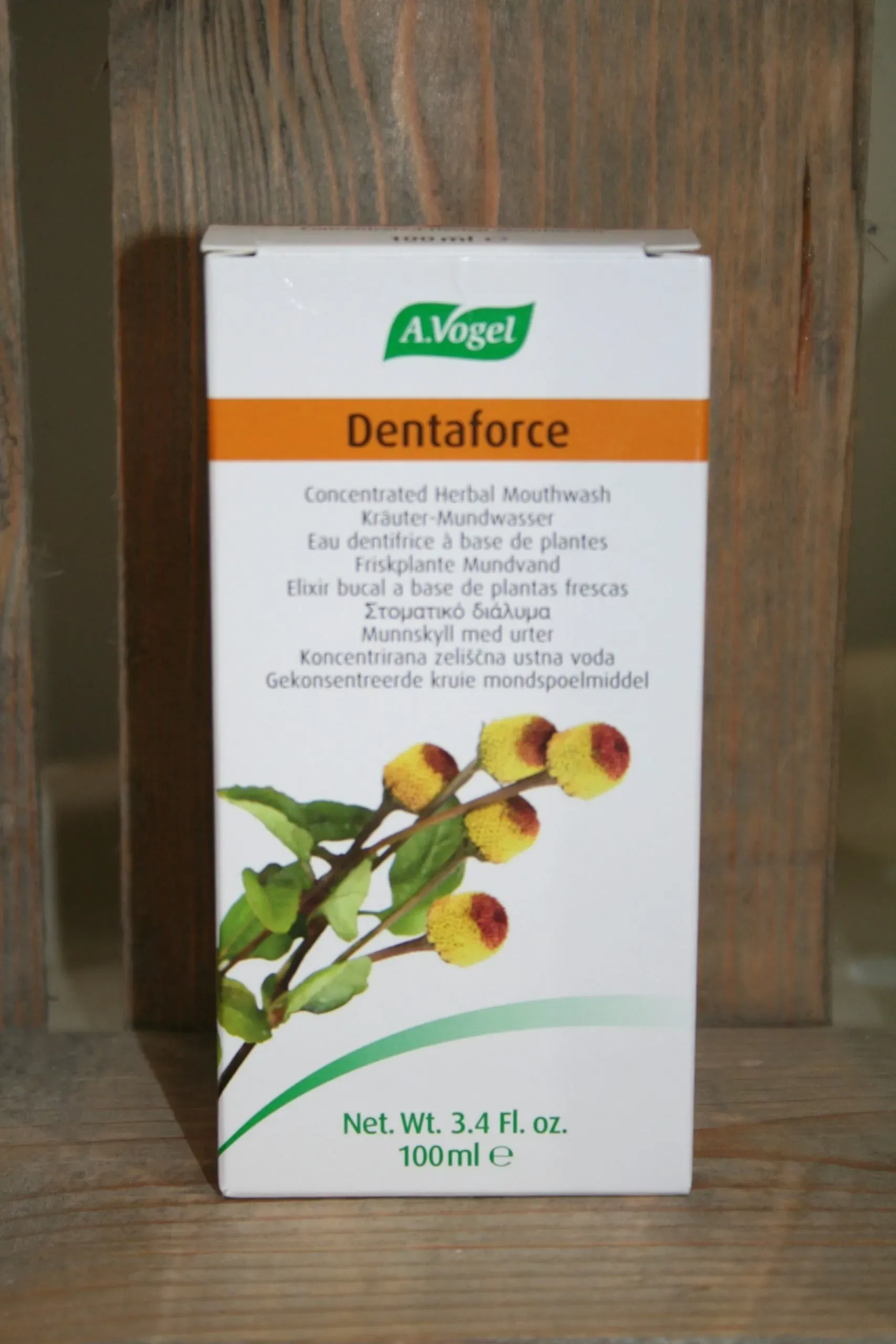 A. VOGEL Dentaforce Concentrated Herbal Mouthwash (100ml) - Organically ...