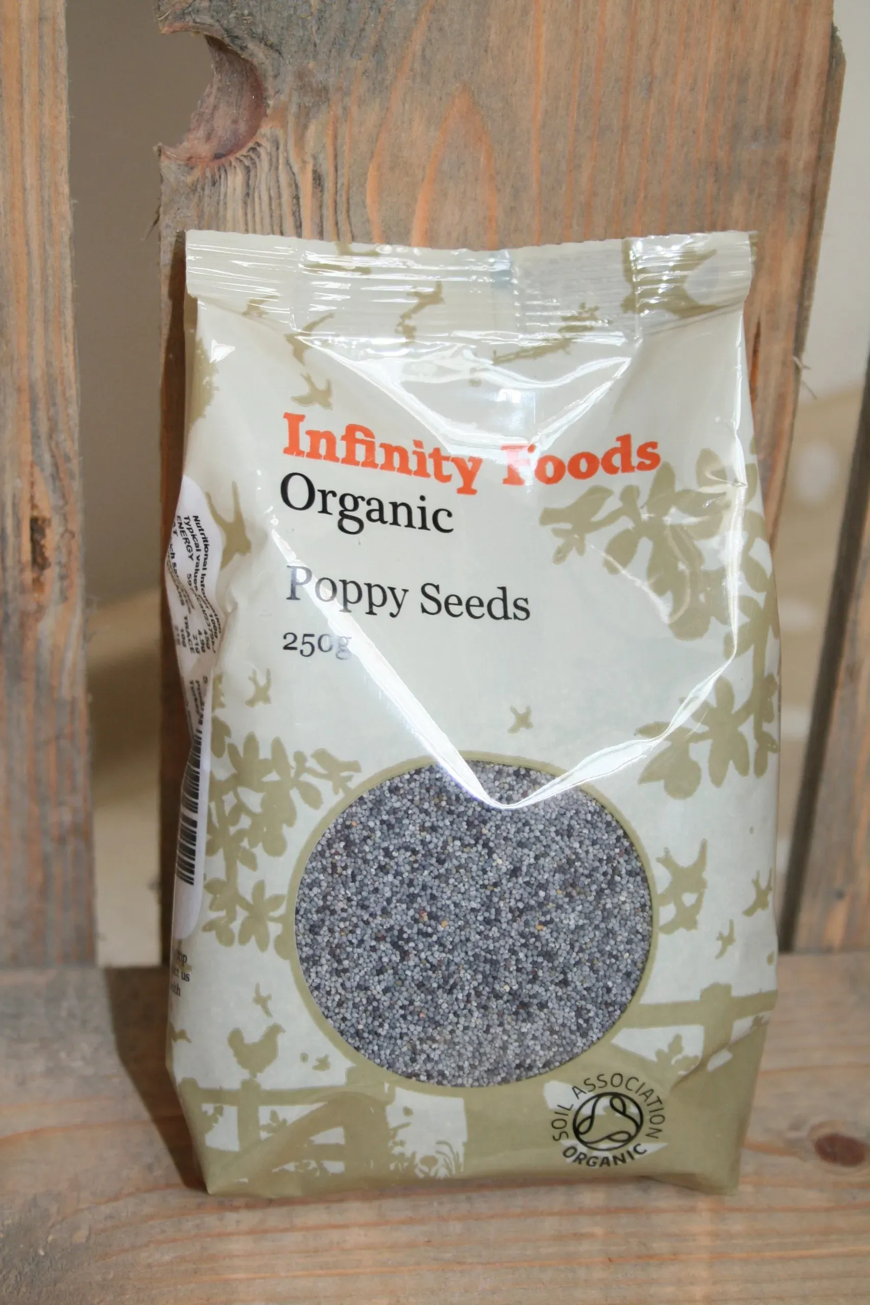 INFINITY FOODS Organic Poppy Seeds (250g) - Organically Speaking ...