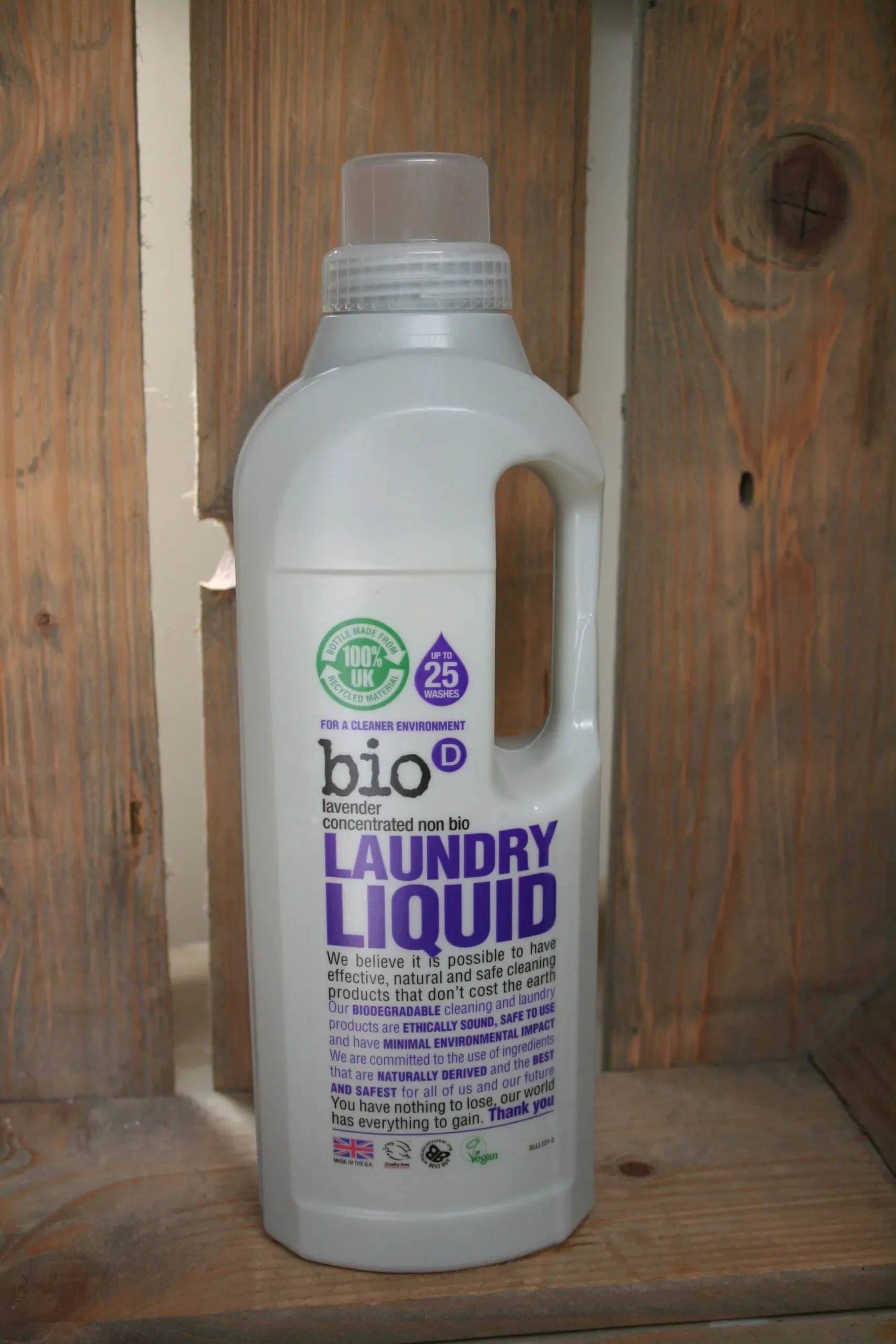 BIO D Laundry Liquid - Lavender (1L) - Organically Speaking Organic Shop