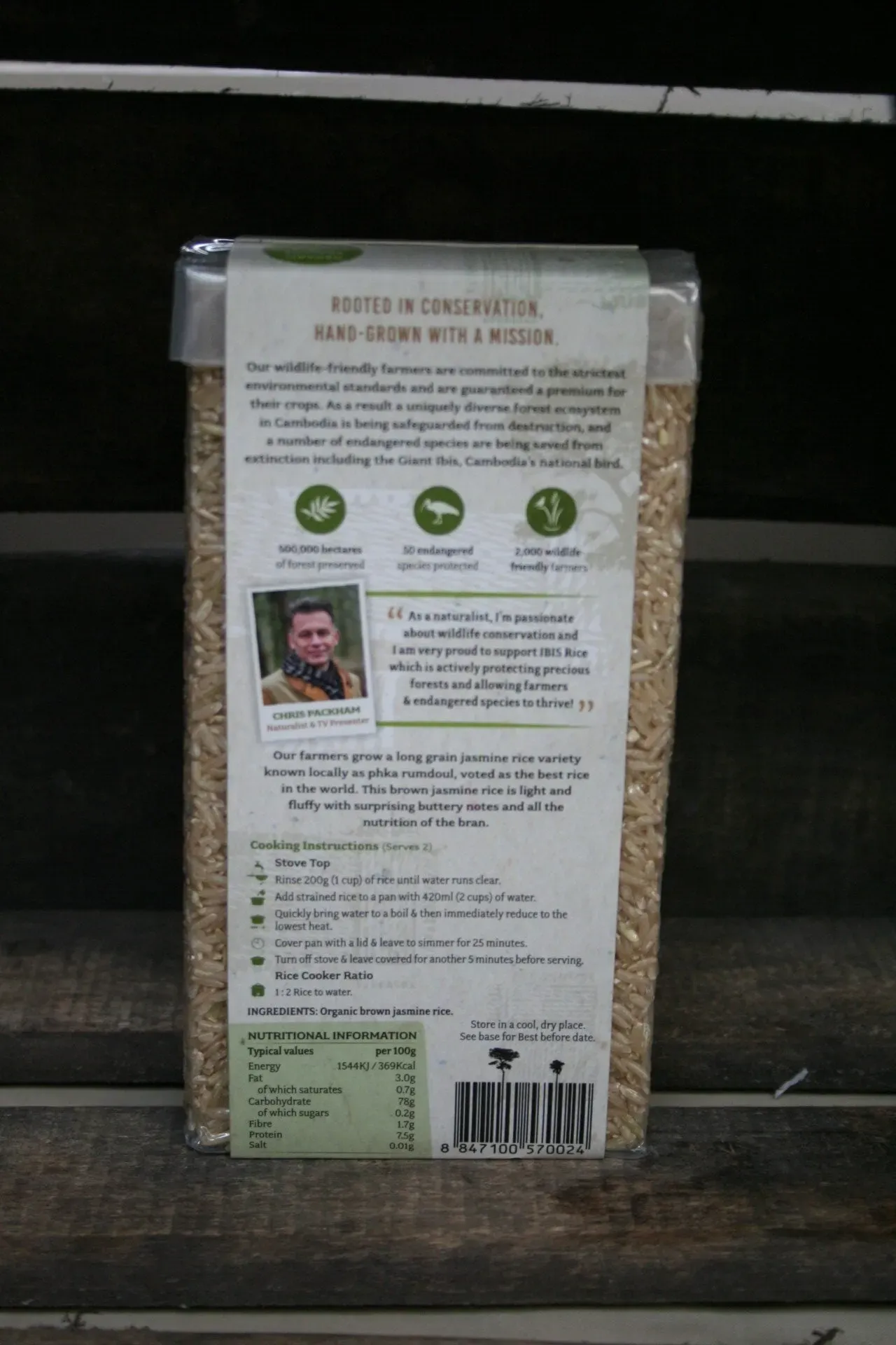 IBIS Organic Brown Long Grain Rice (1Kg) - Organically Speaking Organic ...
