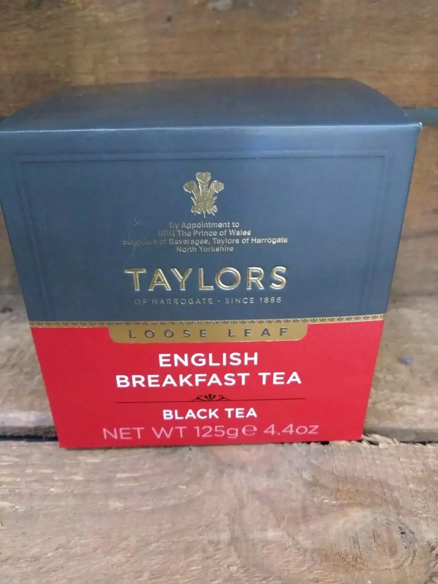 TAYLORS English Breakfast Tea loose leaf (125g) - Organically Speaking ...