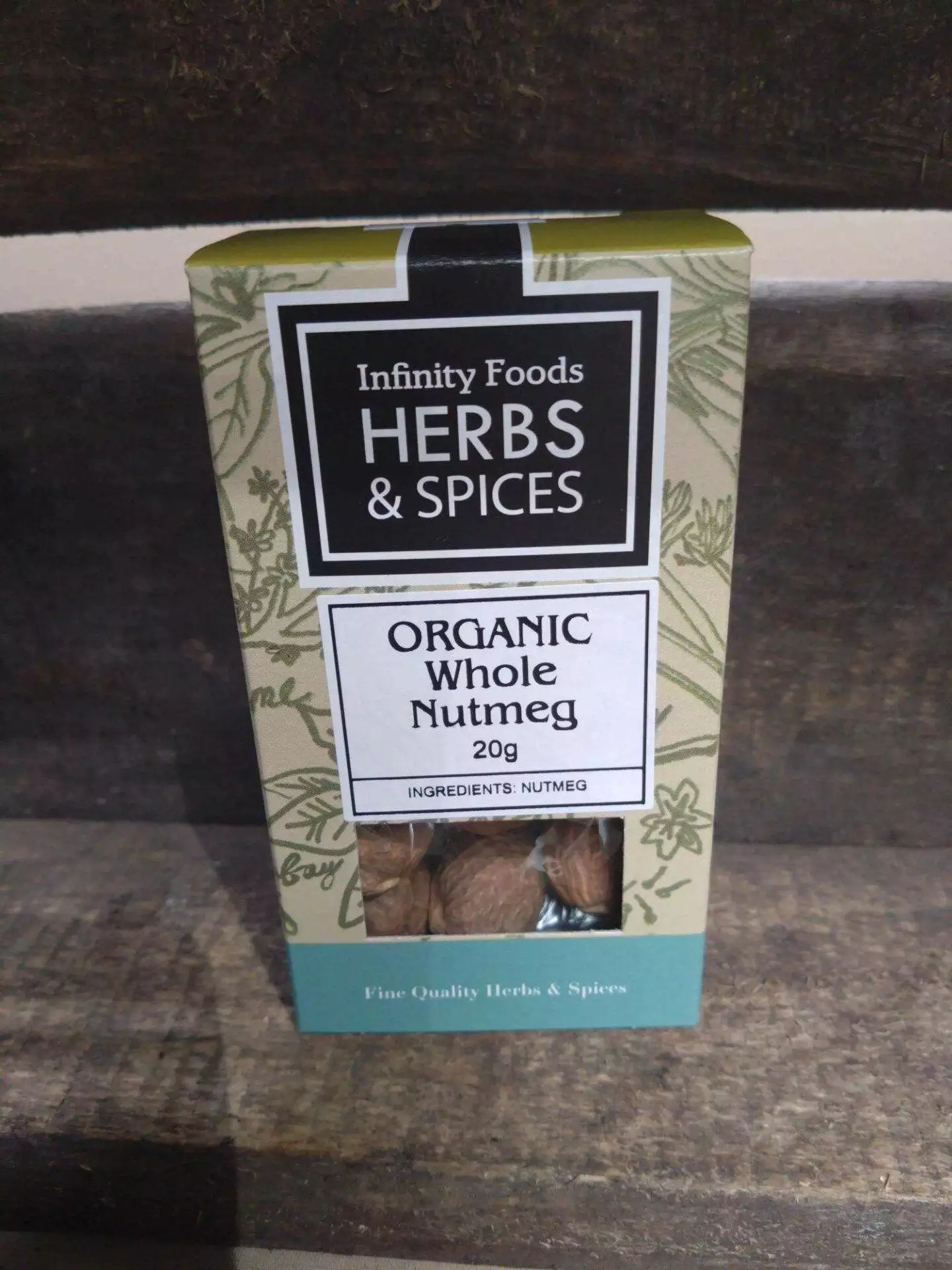 INFINITY FOODS Organic Dried Whole Nutmeg (20g) - Organically Speaking ...