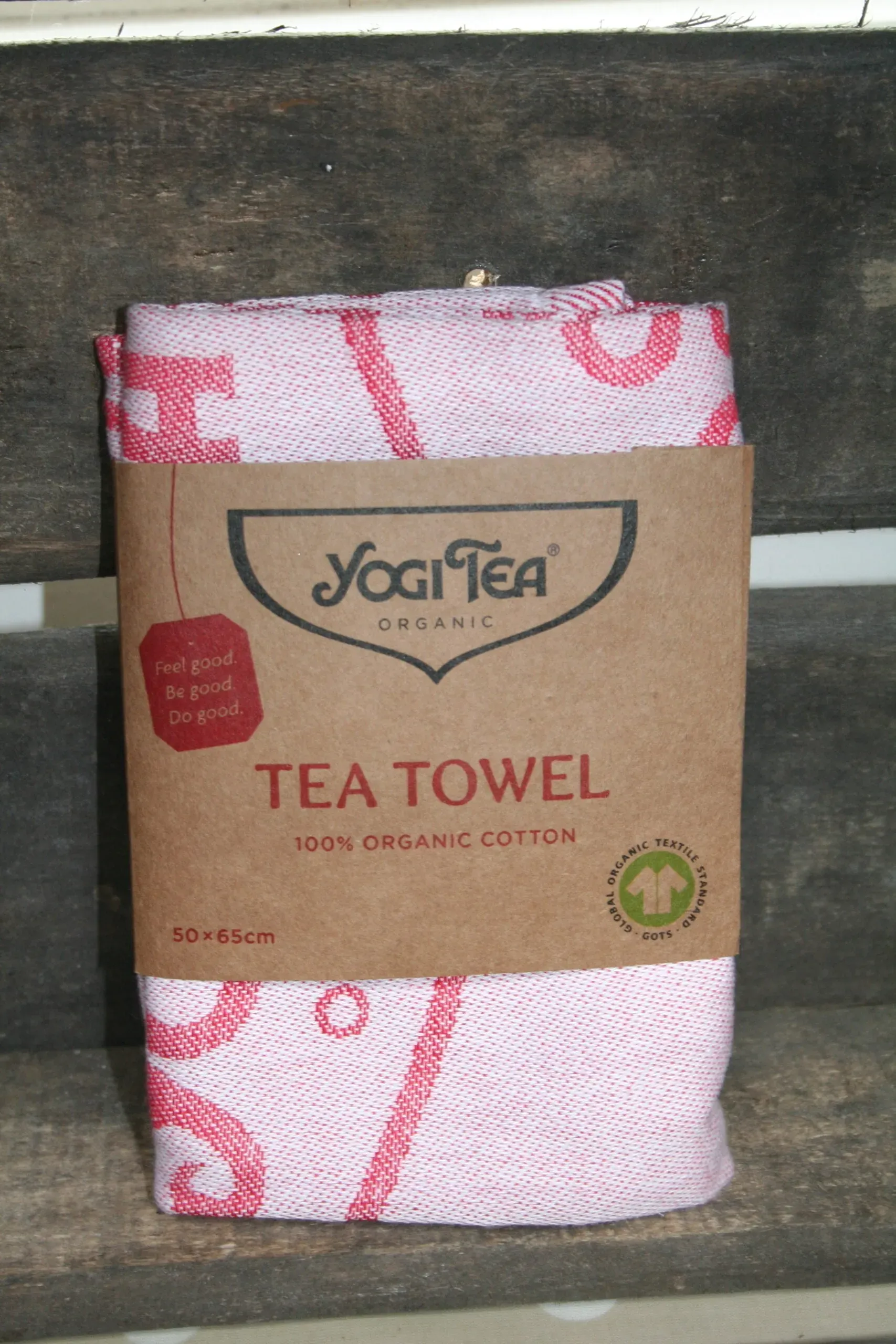 YOGI TEA Tea towel (50 x 65cm) FREE WITH YOGI TEAS X 3 PURCHASES ...