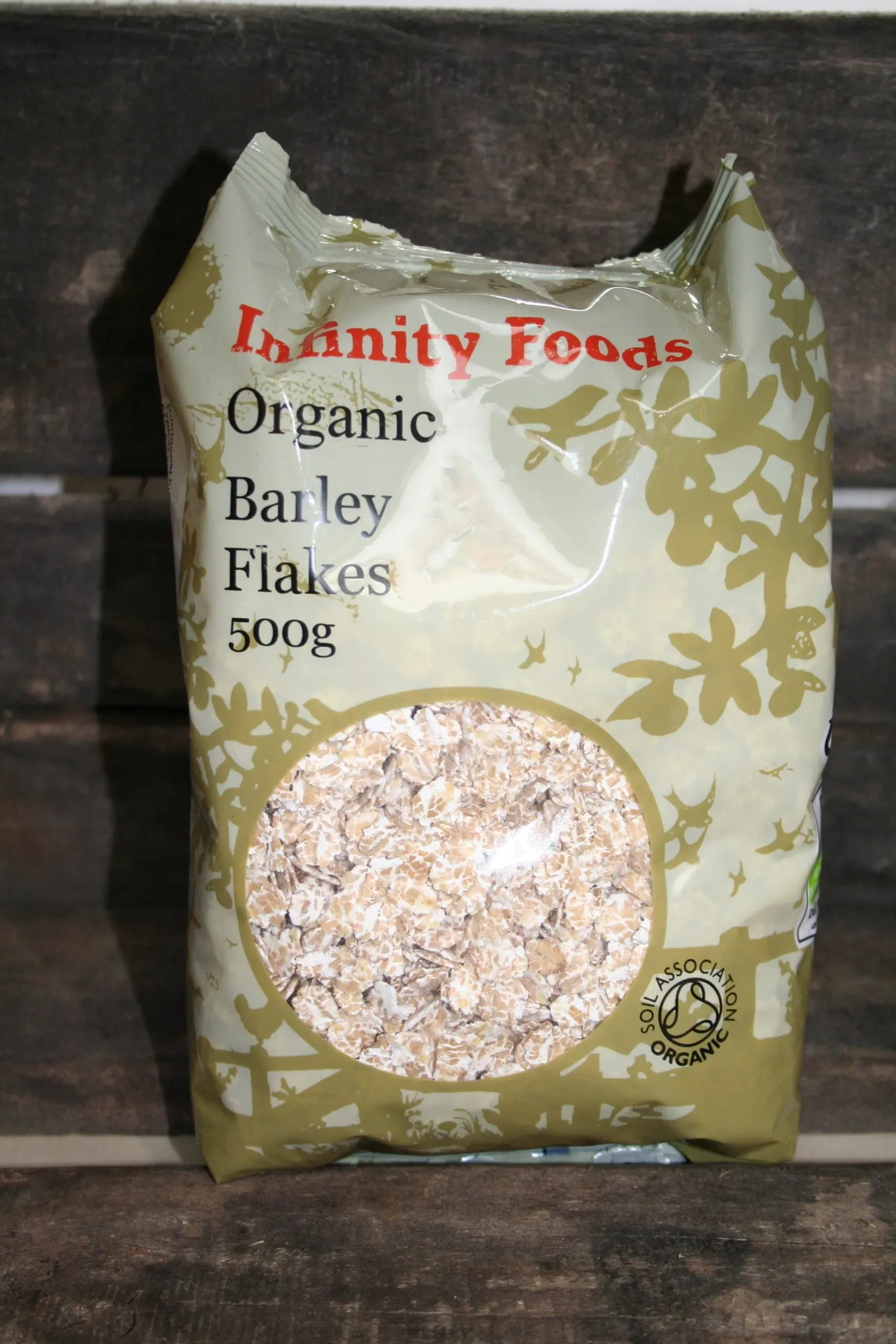 INFINITY FOODS Organic Barley Flakes (500g) - Organically Speaking ...