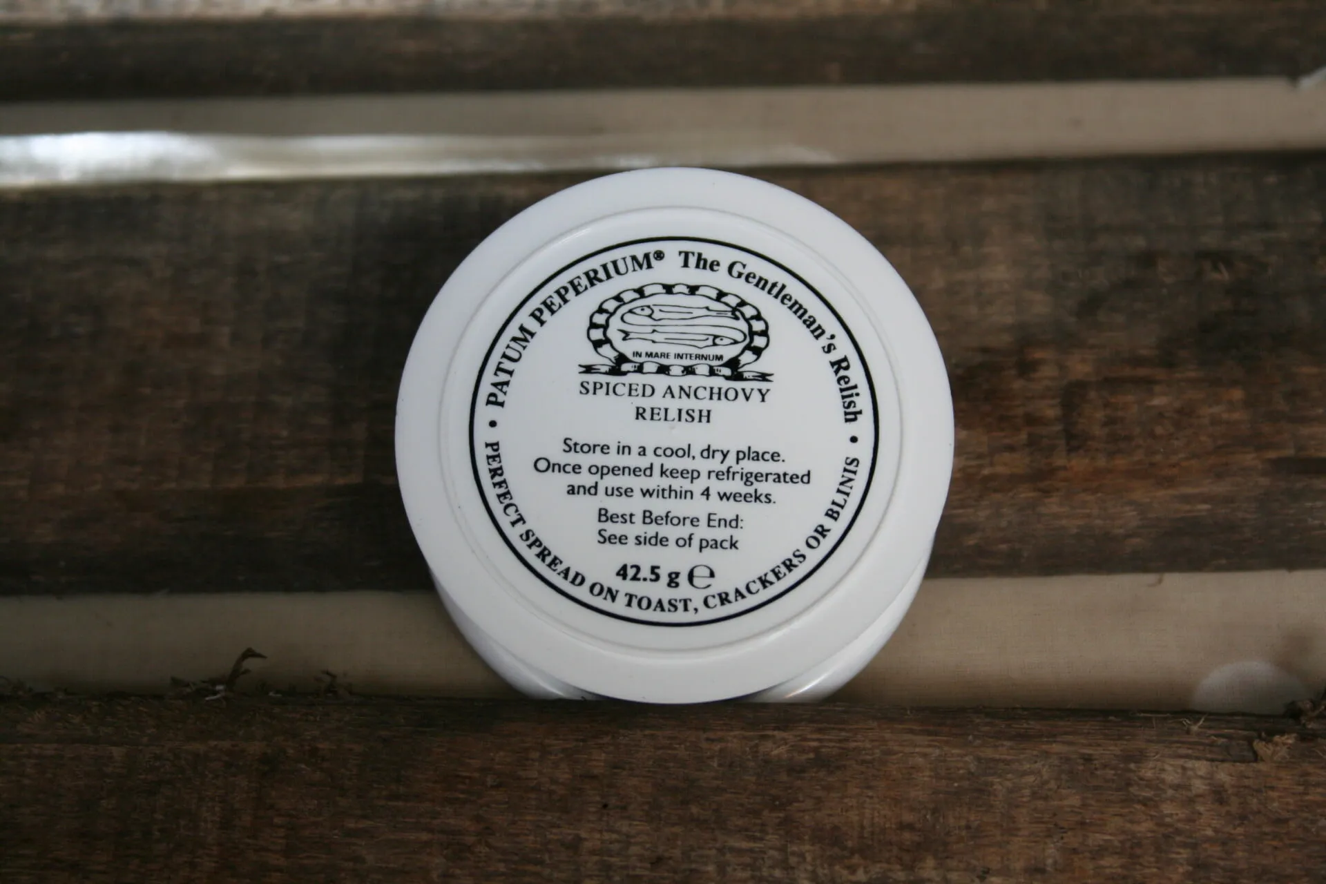PATUM PEPERIUM The Gentlemans Relish (42.5g) - Organically Speaking ...