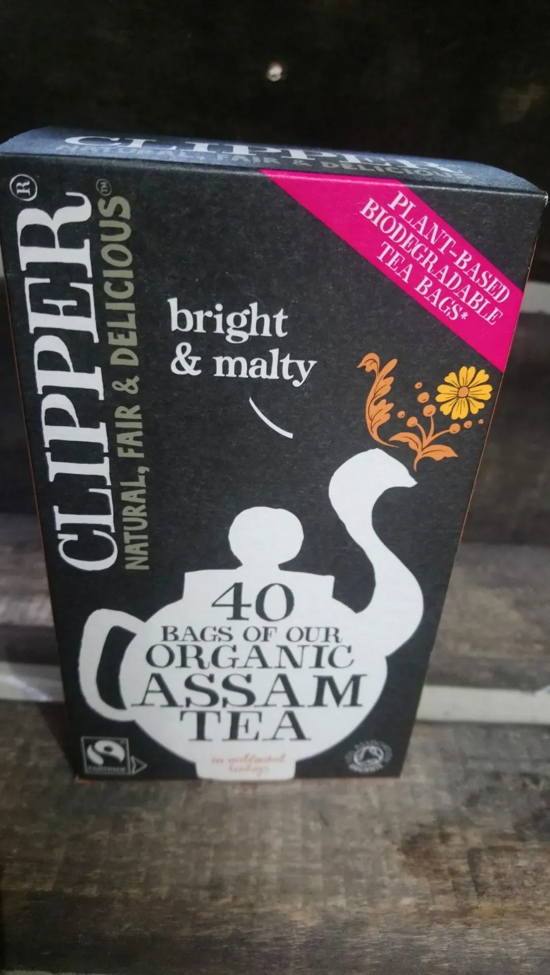 CLIPPER Organic Assam Tea (40 bags) - Organically Speaking Organic Shop